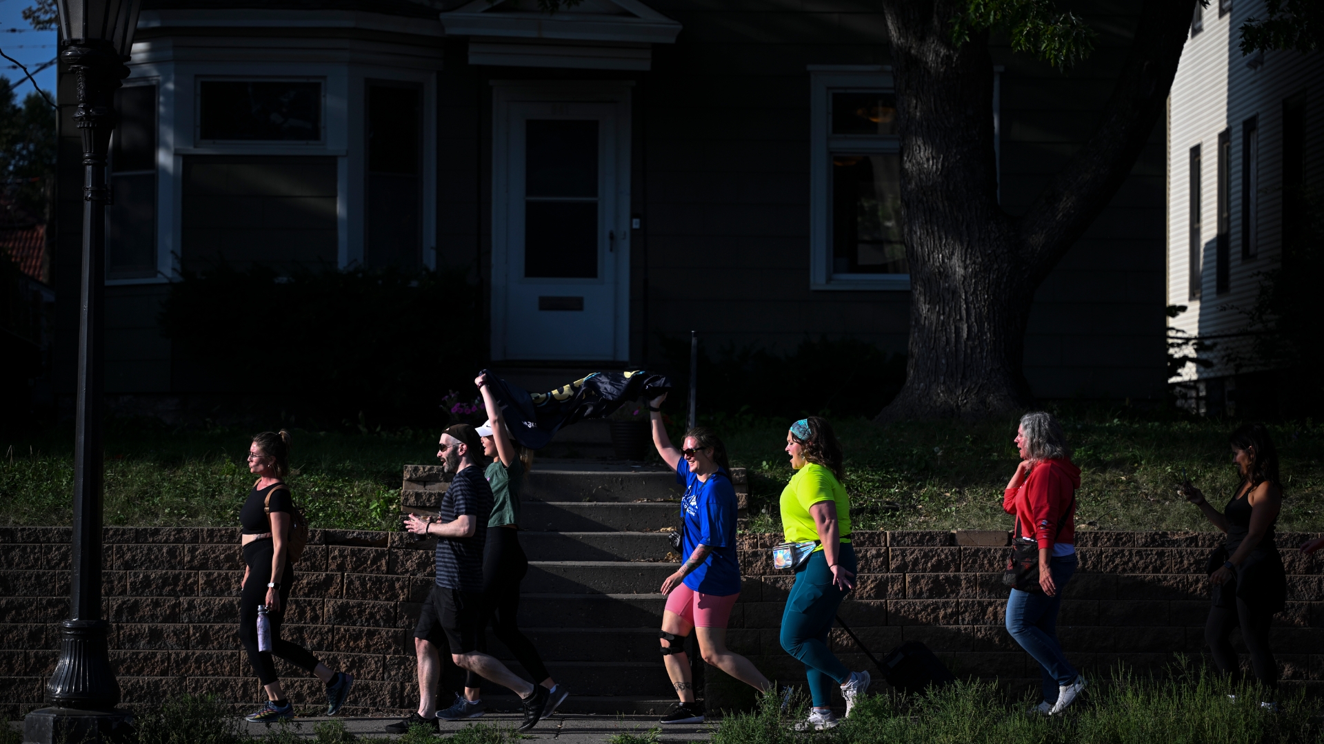 Can you wance? Dancing while walking has become a regular sight in St. Paul